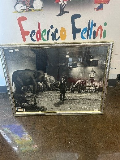 Federico Fellini on Set – Circus Imagery – ORWO Film